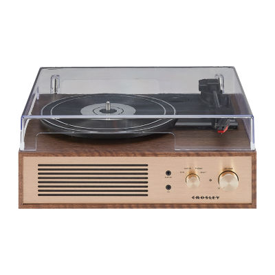 Crosley Miles Record Player Turntable CR6045A-WA, Color: Walnut - JCPenney