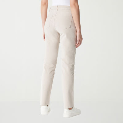 Gloria Vanderbilt Womens Amanda High Rise Straight Corduroy Pant - JCPenney