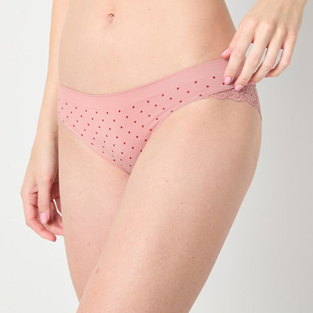 Click here for Ambrielle Seamless Lace Cheeky Panty 14p050  Large... prices