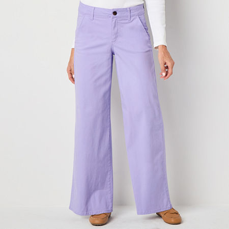Click here for St. Johns Bay Womens Wide Leg Mid Rise Trouser  10... prices