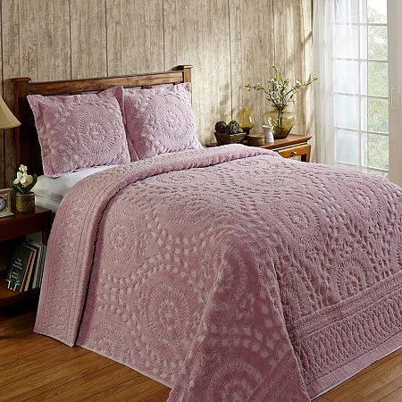 Click here for Better Trends Rio Bedspread  One Size  Pink prices