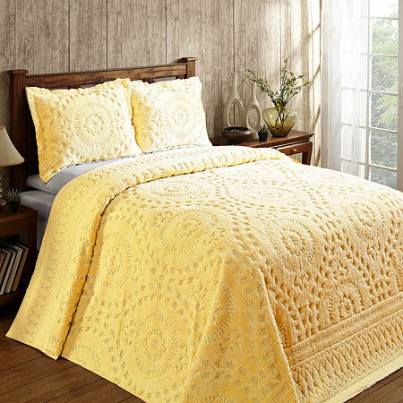 Click here for Better Trends Rio Bedspread  One Size  Yellow prices