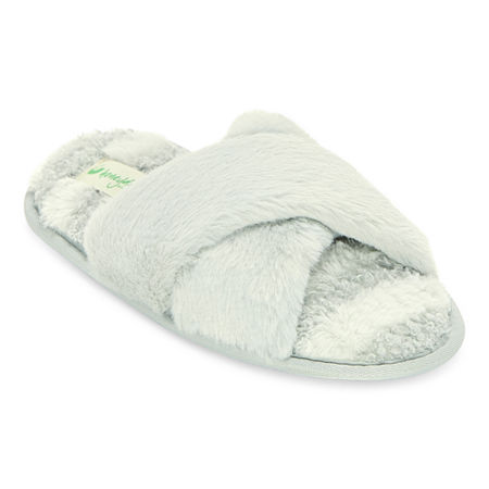 Click here for HONEYDEW Mixed Media Crossband Womens Memory Foam... prices