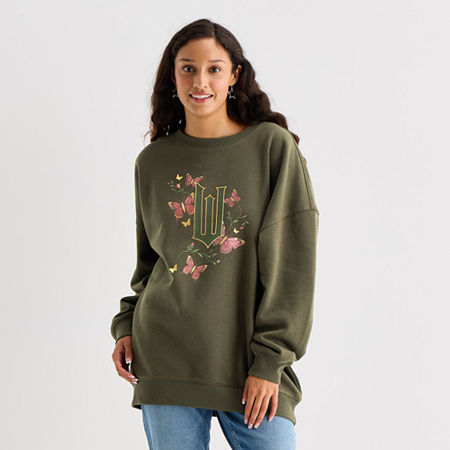 Click here for Womens Juniors Crew Neck Long Sleeve Wicked Sweats... prices