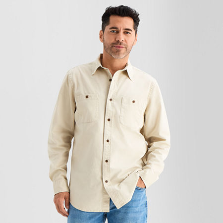 Click here for St. Johns Bay Twill Field Mens Long Sleeve Classic... prices