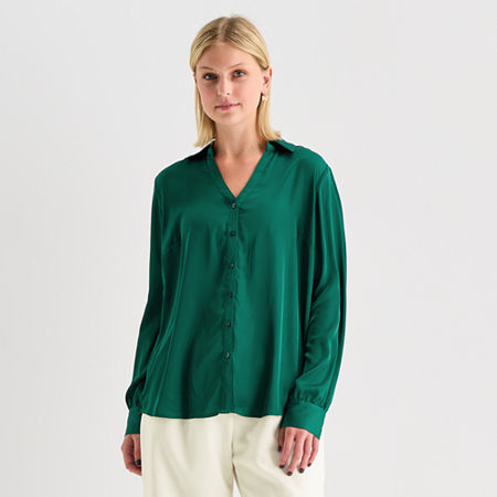 Click here for by&by Womens Juniors Drop Shoulder Long Sleeve Reg... prices