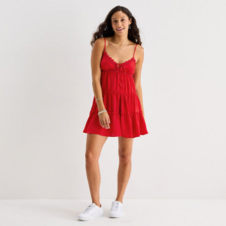 Click here for Arizona Womens Sleeveless Juniors Floral Babydoll... prices