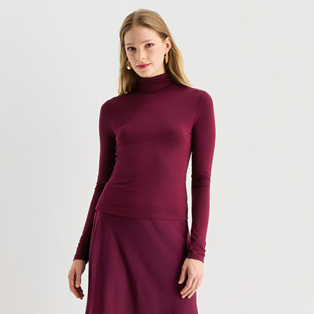 Click here for Worthington Womens V Neck Long Sleeve Blouse  Medi... prices