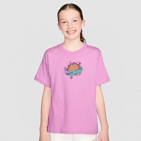 Click here for Nike Girls 7-16 Sportswear Crewneck T-Shirt - Ligh... prices