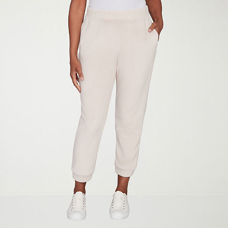 Click here for Alfred Dunner Calm Luxe Womens Cuffed Knit Jogger... prices
