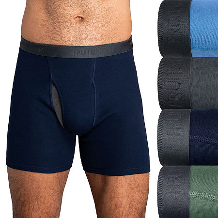 Click here for Fruit of the Loom Cool Zone Fly Mens 4 Pack Boxer... prices