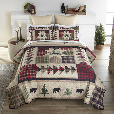 Click here for Donna Sharp Forest Point Queen 3-pc. Quilt Set  On... prices
