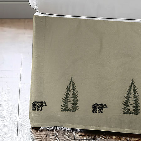 Click here for Donna Sharp Bear Creek Tailored Queen Cotton 18 Be... prices