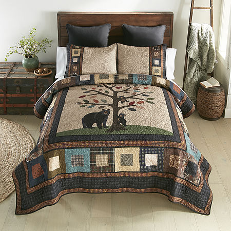 Click here for Donna Sharp Tree Of Love 3-pc. Quilt Set  One Size... prices