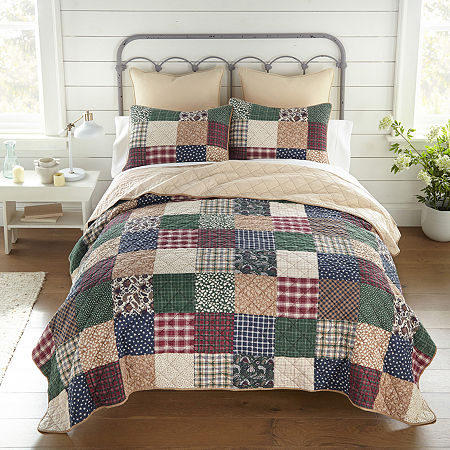 Click here for Donna Sharp Appalachia Plaid Hypoallergenic Quilt... prices