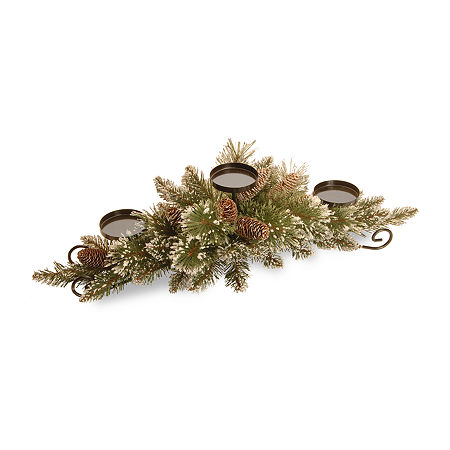 Click here for National Tree Company 30 Glittery Bristle Pine Cen... prices