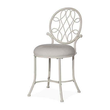 Click here for Hillsdale House Vanity Stool  One Size  White prices