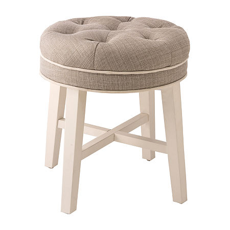 Click here for Hillsdale House Vanity Stool  One Size  White prices
