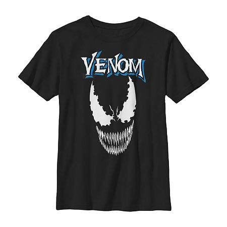 Click here for Little & Big Boys Marvel Venom Crew Neck Short Sle... prices