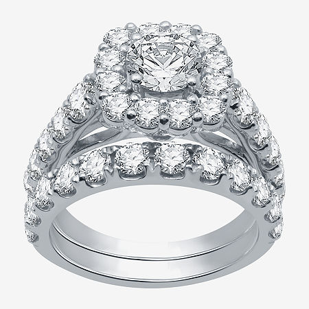 Click here for (H-I / I1) Womens 4 CT. T.W. Lab Grown White Diamo... prices