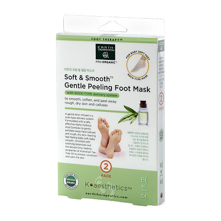 Earth Therapeutics Peeling Foot Mask  One Size  Generic Scent 1