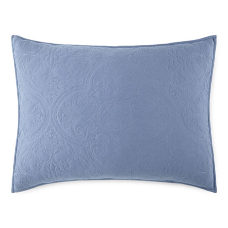 Click here for Home Expressions Harper Pillow Sham  One Size  Blu... prices