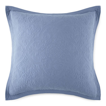 Click here for Home Expressions Harper Euro Sham  One Size  Blue prices