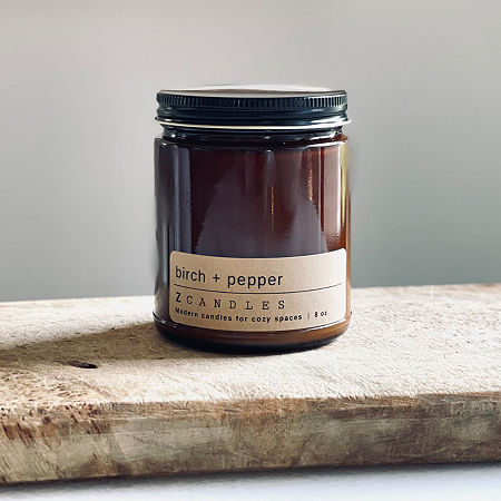 Click here for Z CANDLES 8 Oz Birch + Pepper Single Wick Scented... prices