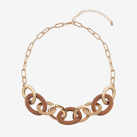 Click here for Mixit Gold Tone Womens 18 Inch Link Necklace  One... prices