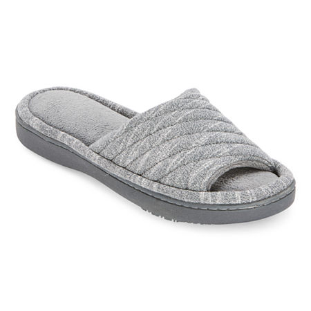 Click here for Isotoner Andrea Slide Womens Slip-On Slippers  8-9... prices