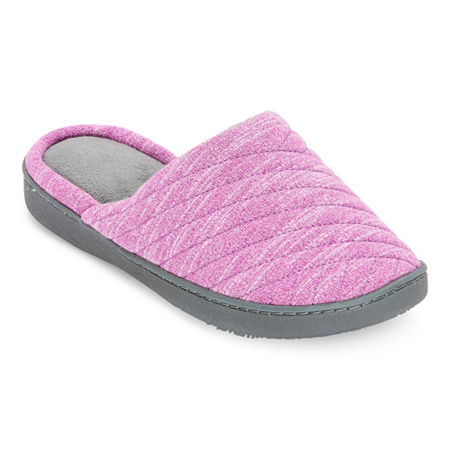 Click here for Isotoner Andrea Womens Clog Slippers  8-9  Purple prices