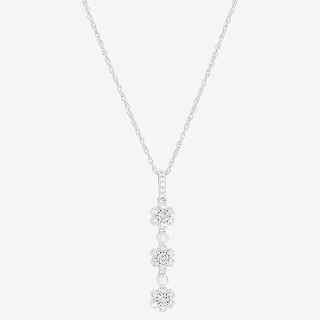 Click here for Limited Quantities! Womens 1/4 CT. T.W. Natural Wh... prices