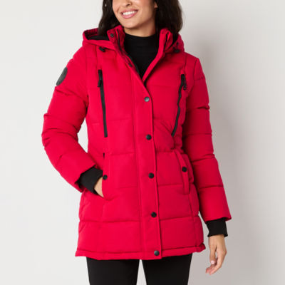 Canada Weather Gear Womens Water Resistant Heavyweight Puffer Jacket ...