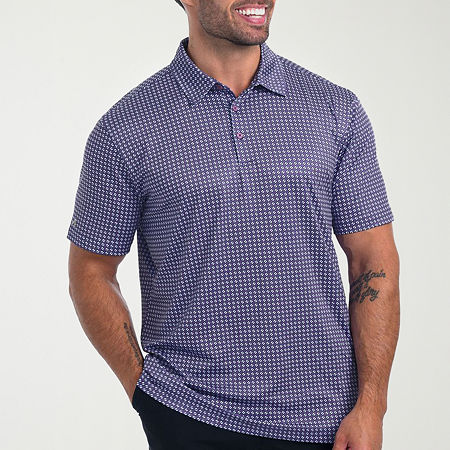 Click here for Antigua Tack Mens Regular Fit Short Sleeve Polo Sh... prices