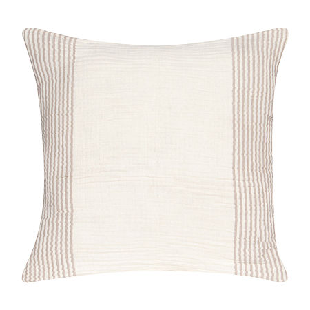 Click here for Lr Home Sundry Strip Square Throw Pillow  One Size... prices