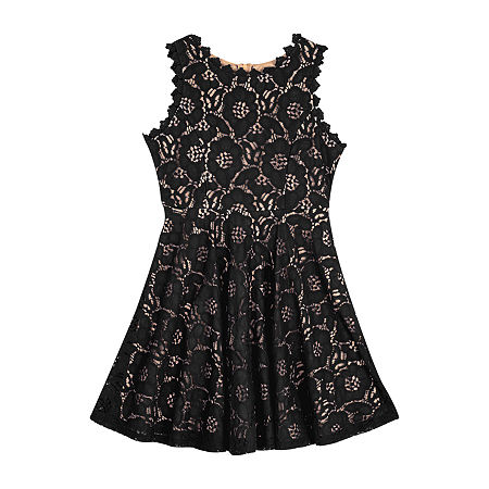 Click here for Rare Editions Big Kid Girls Sleeveless Skater Dres... prices