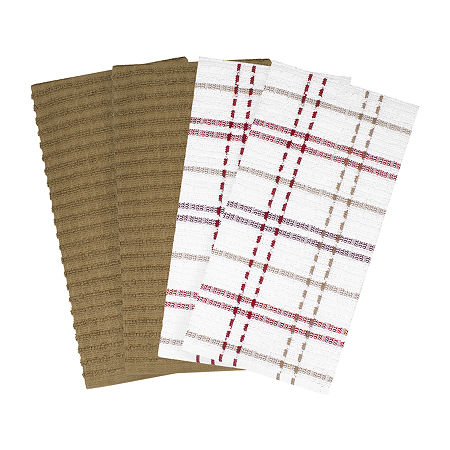 Click here for Ritz Royale 4-pc. Kitchen Towel Set  One Size  Bro... prices