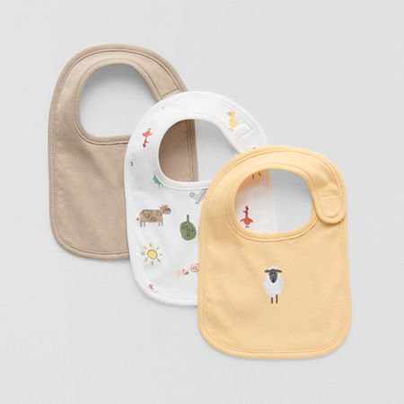 Click here for Okie Dokie Unisex 3-pc. Bib  One Size  Blue prices