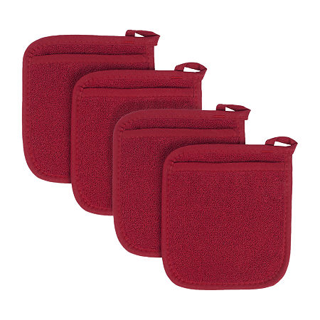 Click here for Ritz Terry Cloth 4-pc. Pocket Mitt Holder Set  One... prices