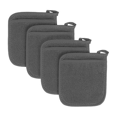Click here for Ritz Terry Cloth 4-pc. Pocket Mitt Holder Set  One... prices