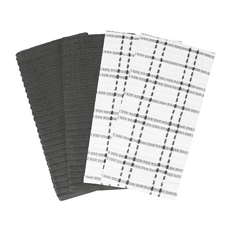 Click here for Ritz Royale 4-pc. Kitchen Towel Set  One Size  Gra... prices