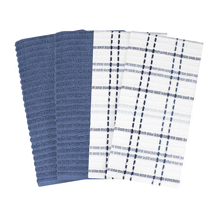 Click here for Ritz Royale 4-pc. Kitchen Towel Set  One Size  Blu... prices
