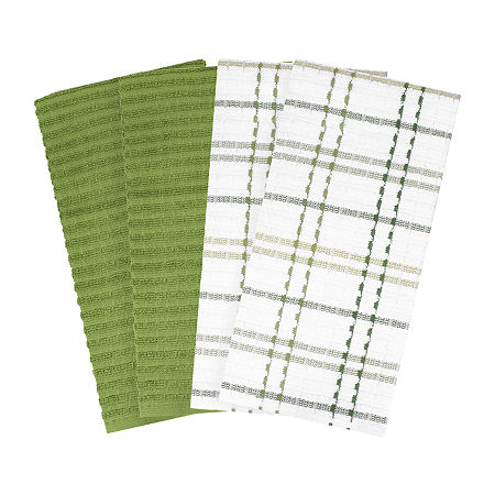 Click here for Ritz Royale 4-pc. Kitchen Towel Set  One Size  Gre... prices