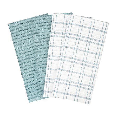 Click here for Ritz Royale 4-pc. Kitchen Towel Set  One Size  Blu... prices