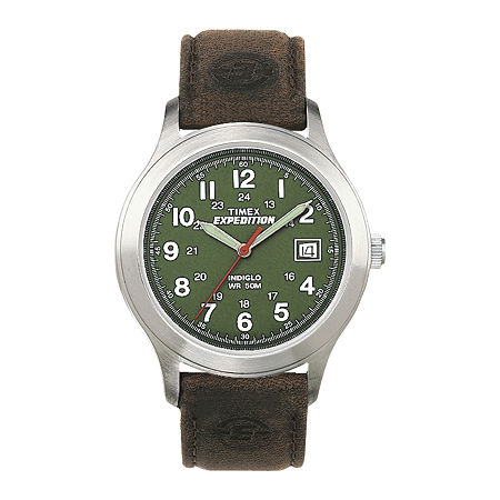 Click here for Timex Expedition Field Metal Mens Brown Leather St... prices