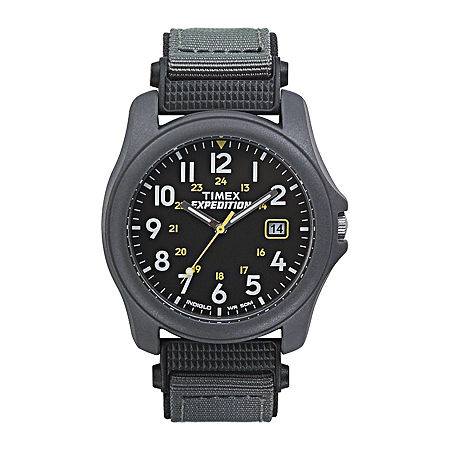 Click here for Timex Expedition Camper Mens Gray Nylon Strap Watc... prices