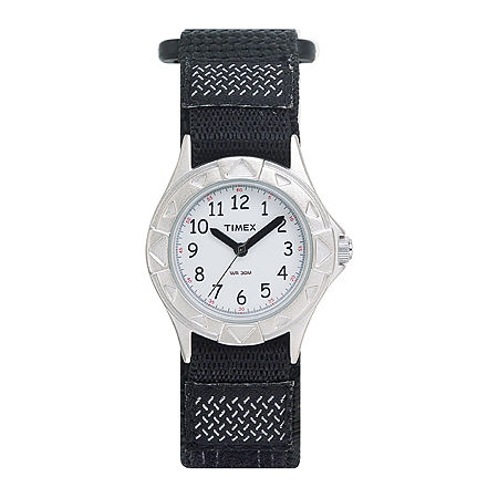 Click here for Timex My First Timex Outdoors Kids Black Nylon Fas... prices