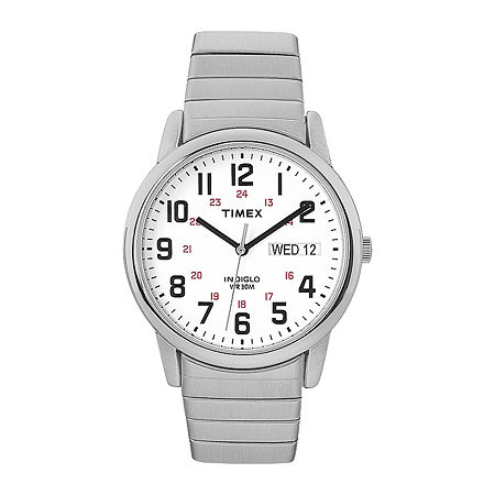 Click here for Timex Easy Reader Mens Stainless Steel Expansion S... prices