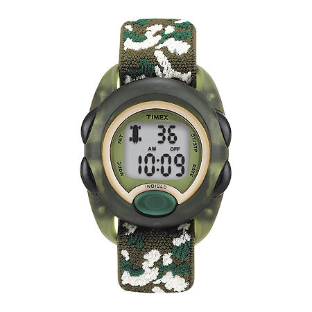 Click here for Timex Boys Digital Green Strap Watch T719129j  One... prices