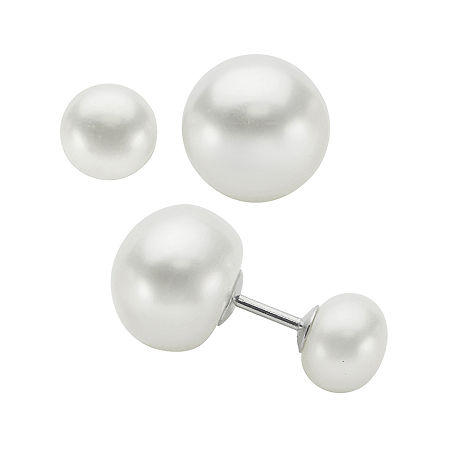 Click here for Cultured Freshwater Pearl Front-to-Back Earrings... prices
